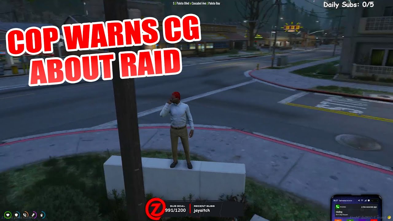 Jessica (Cop) WARNS CG About RAID On Their WEED WAREHOUSE!! 😲 | Prodigy ...