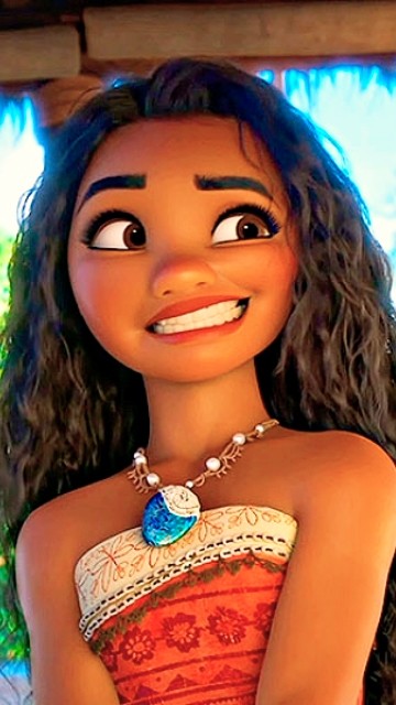 MOANA -I could be every color you like 🌈💙#moana #moana2 #colors#colours ...