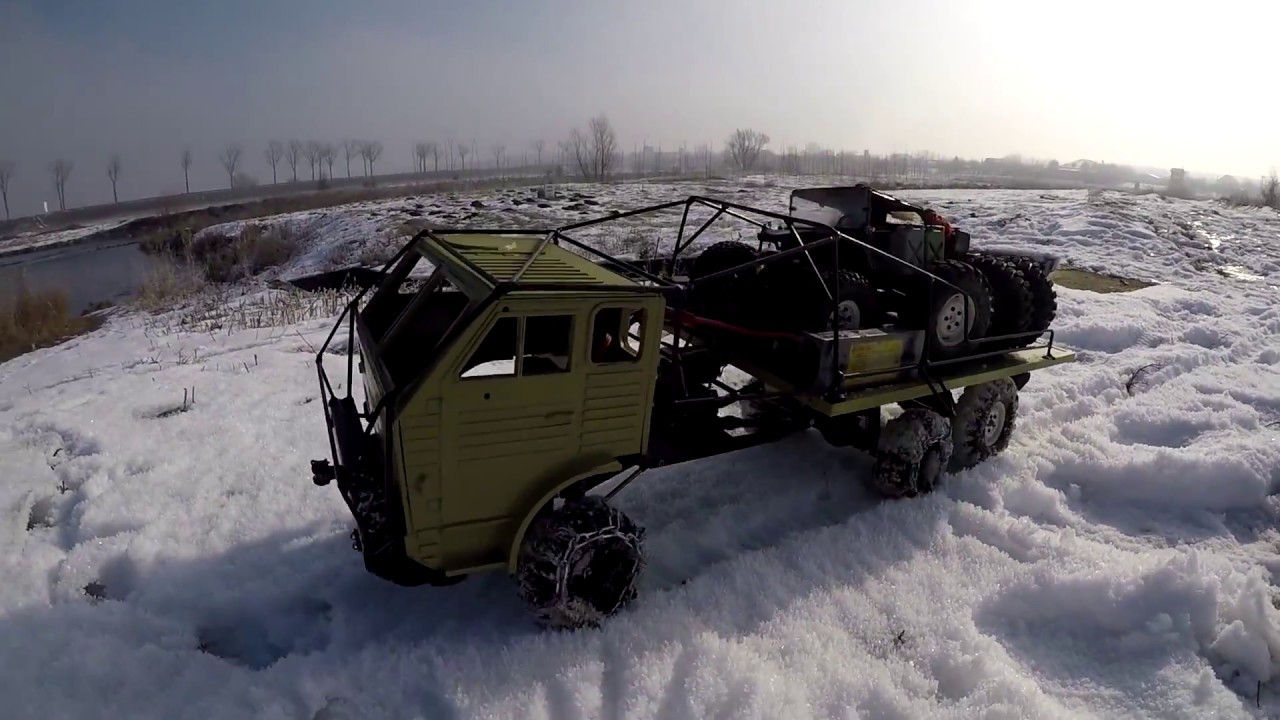 DAC 665T wather crossing - YouTube