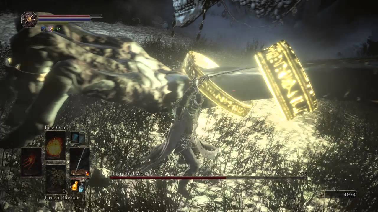 DARK SOULS 3 High Lord Wolnir boss fight solo - YouTube