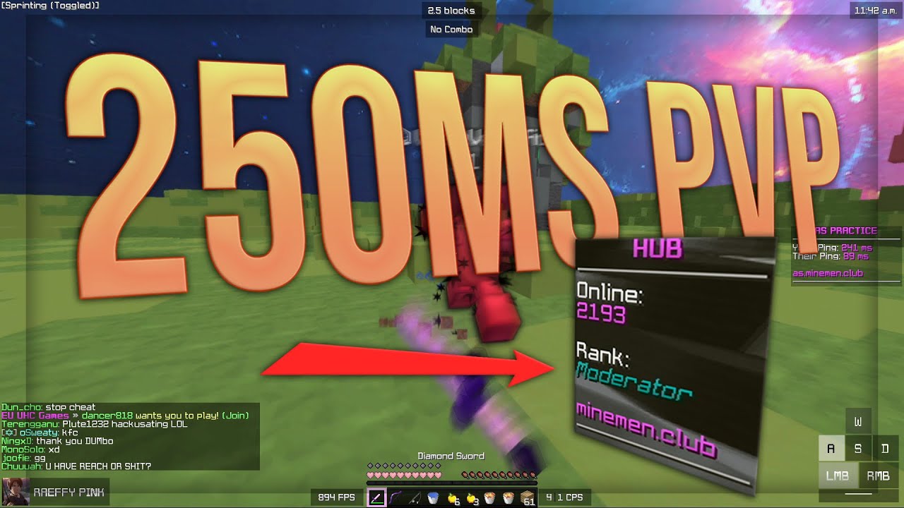 I'm Back For a Bit! - Minemen Club 250ms Build UHC [Half-Commentary ...
