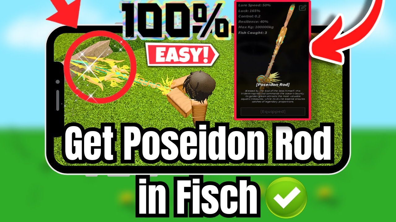 How to get Poseidon Rod in Fisch Roblox (Updated) - YouTube
