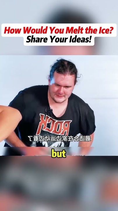 How Would You Melt the Ice? Share Your Ideas! #goldenkeys #icechallenge ...