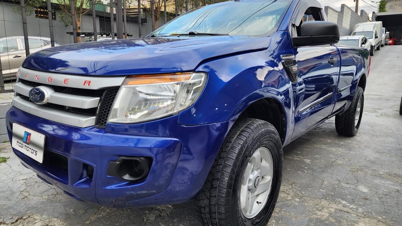 Ford Ranger XLS Cabine Simples - YouTube