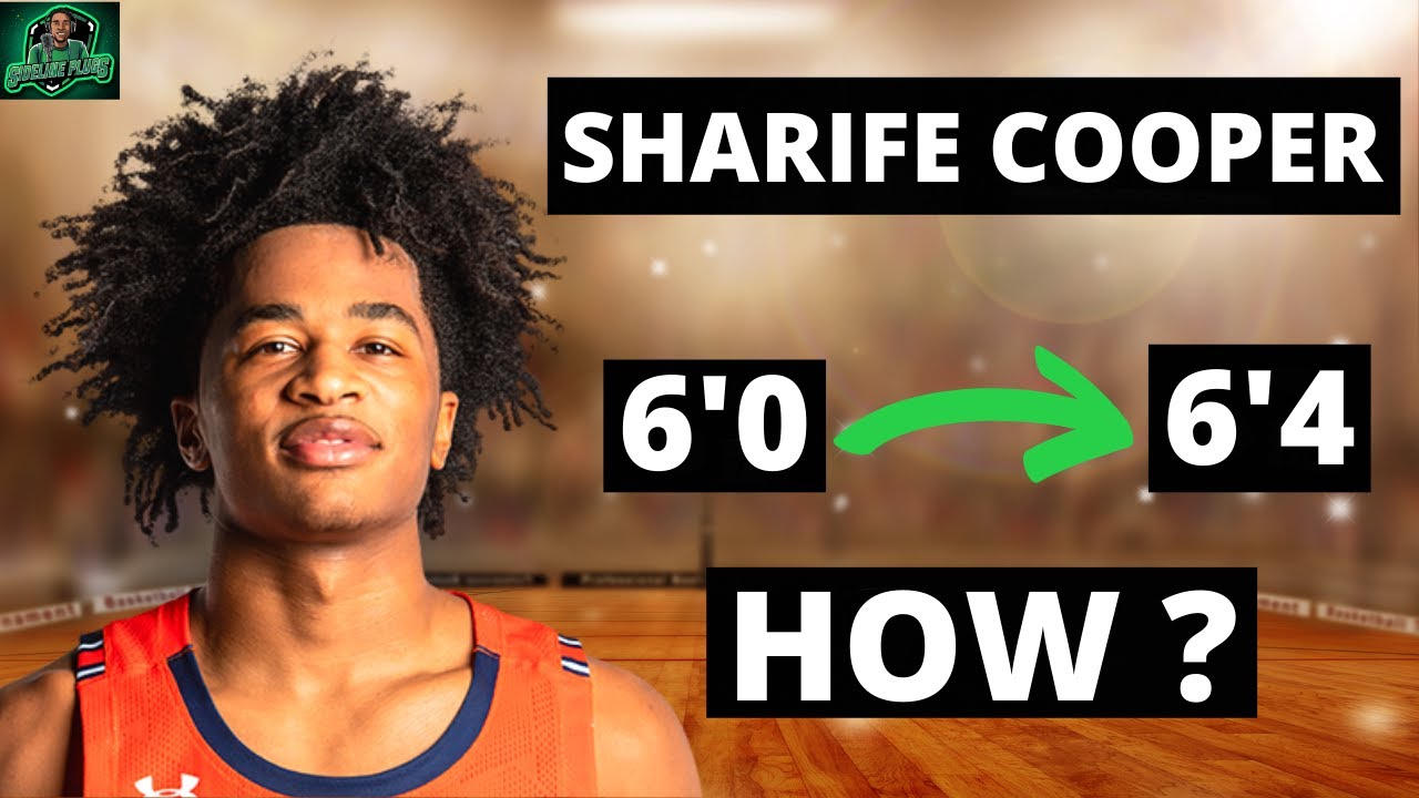 Sharife Cooper Is 6'4 ? | INSANE GROWTH SPURT (2021 NBA Draft) - YouTube