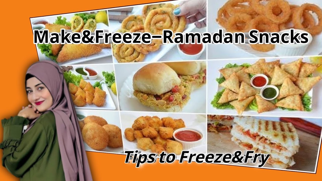 Ramadan preparation 2025 ️|Make and freeze Ramadan snacks recipes | Tips to freeze & fry - YouTube