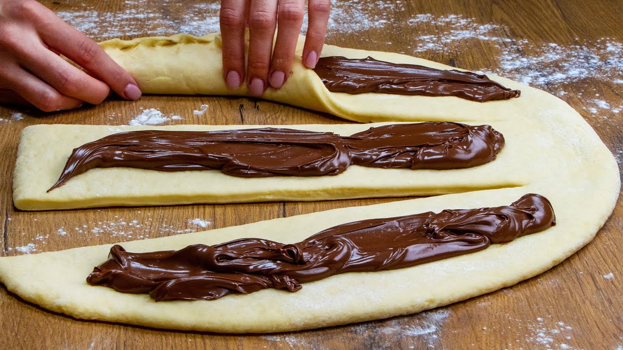 Nutella is the best filling, but this recipe can be done using ...