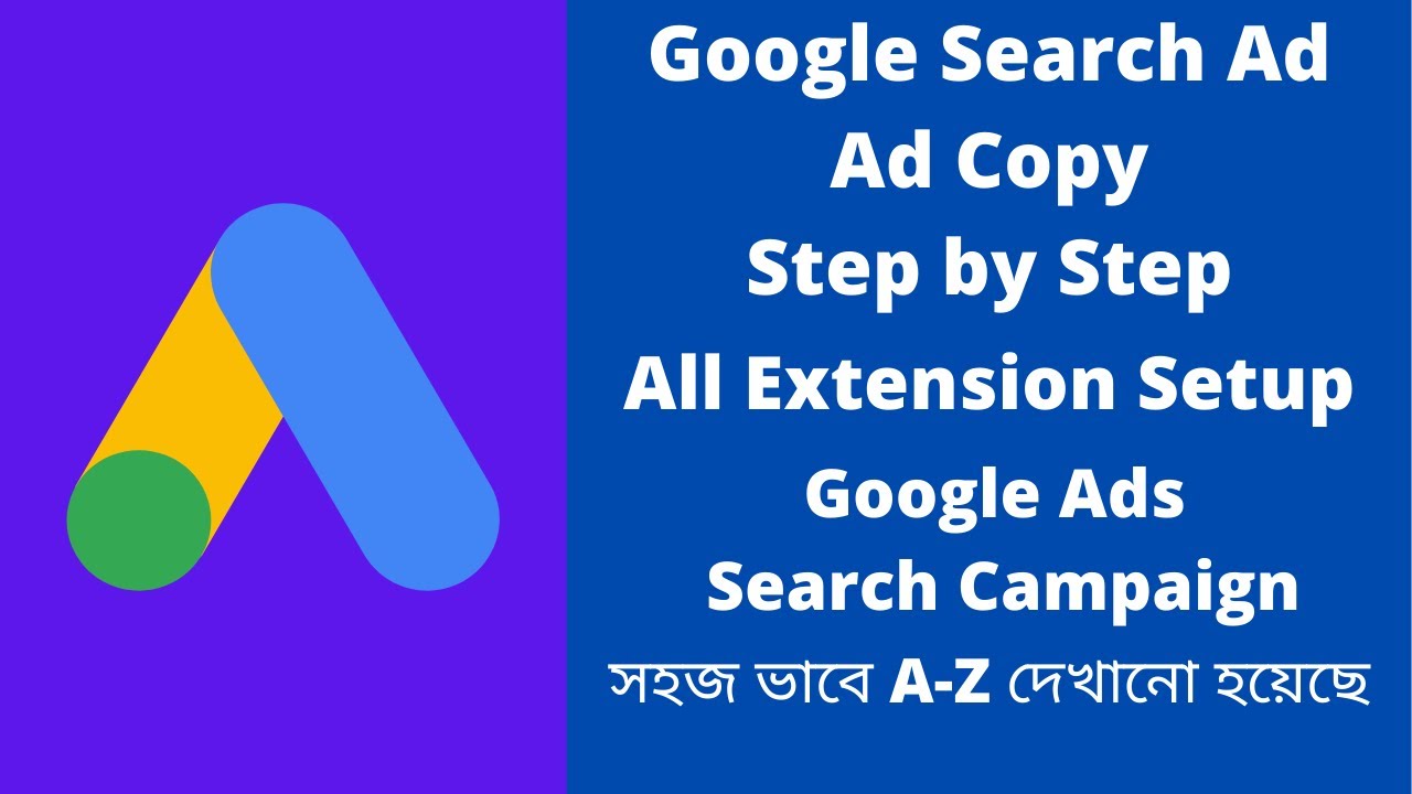 Google Ads Ad Copy and Extension right way set up || Google Ads part 05 ...