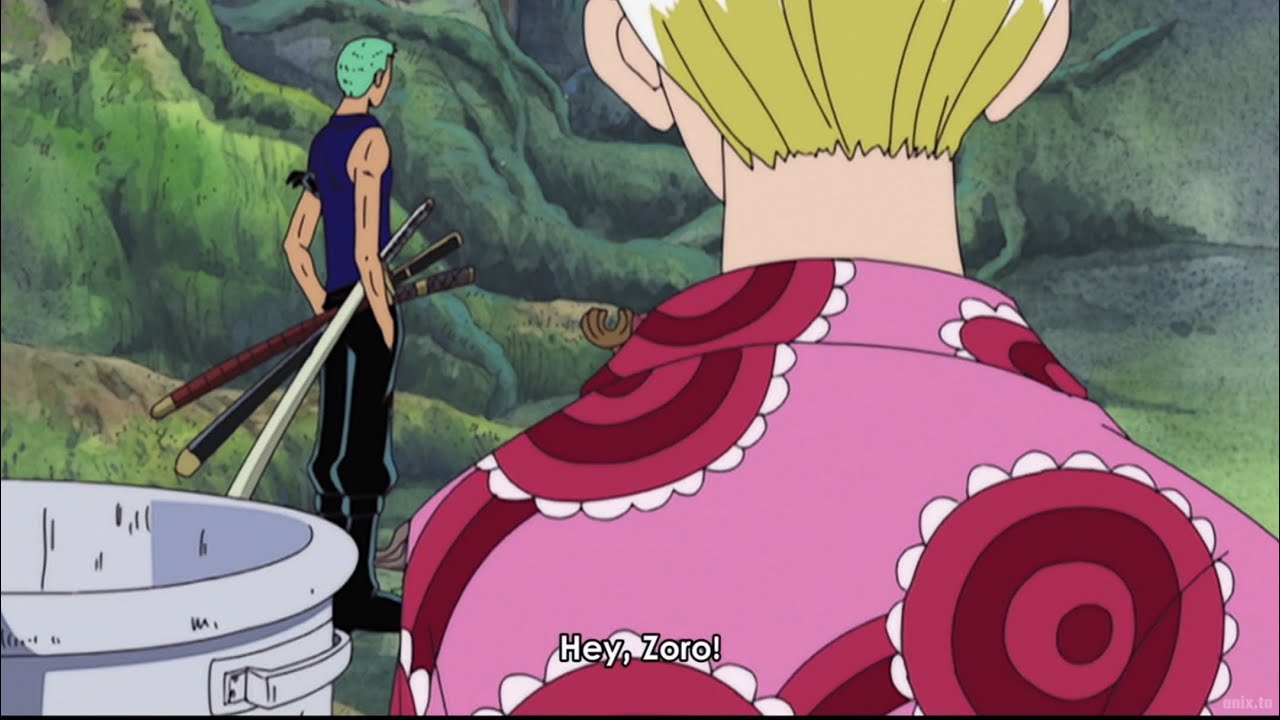 Sanji calls Zoro by his name - YouTube