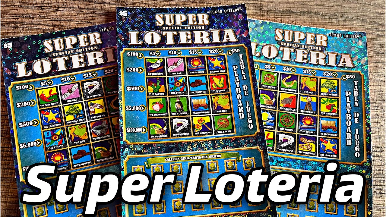 Special Edition Super Loteria Texas Lottery - YouTube