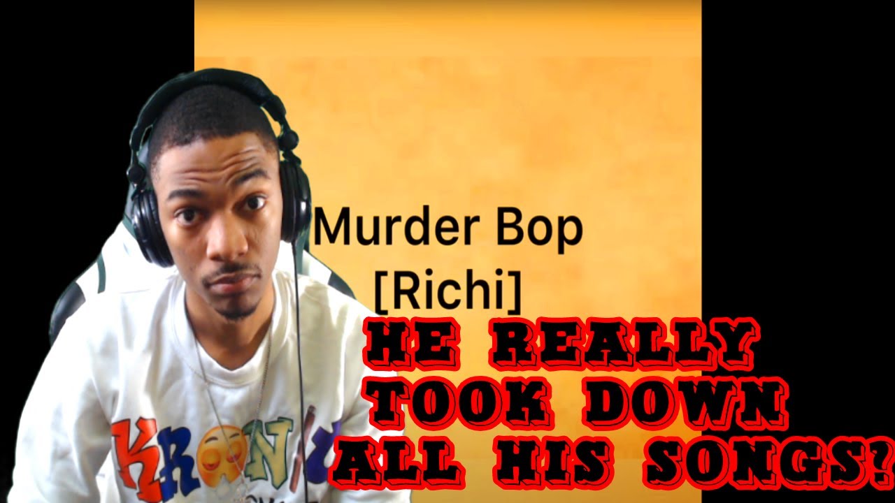 #MaliStrip Richi - Murder Bop Lyrics | American Reacts - YouTube
