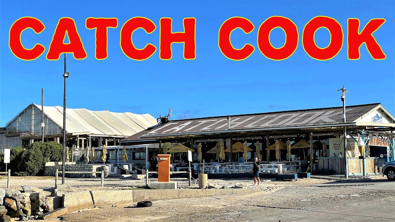 Catch Cook Restaurant in coastal town Struisbaai, Western Cape, South ...
