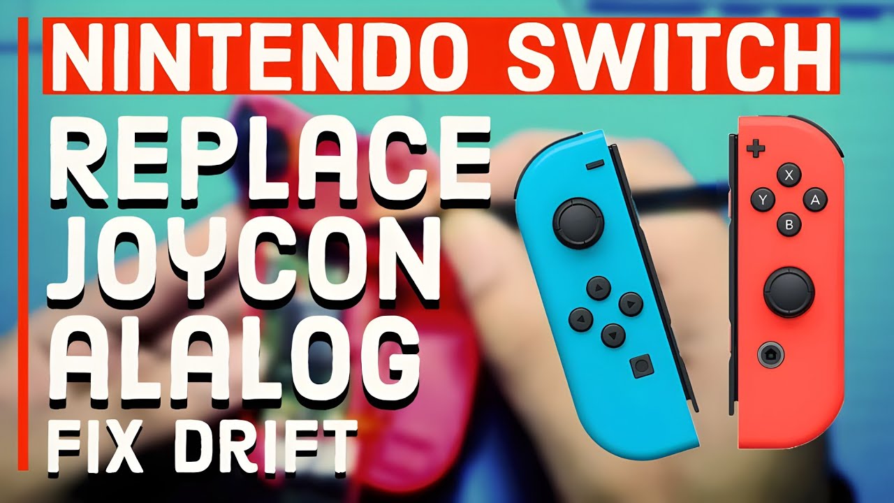 Fix Your Game - Nintendo Switch Joycon Drift Solution with DIY Analog ...