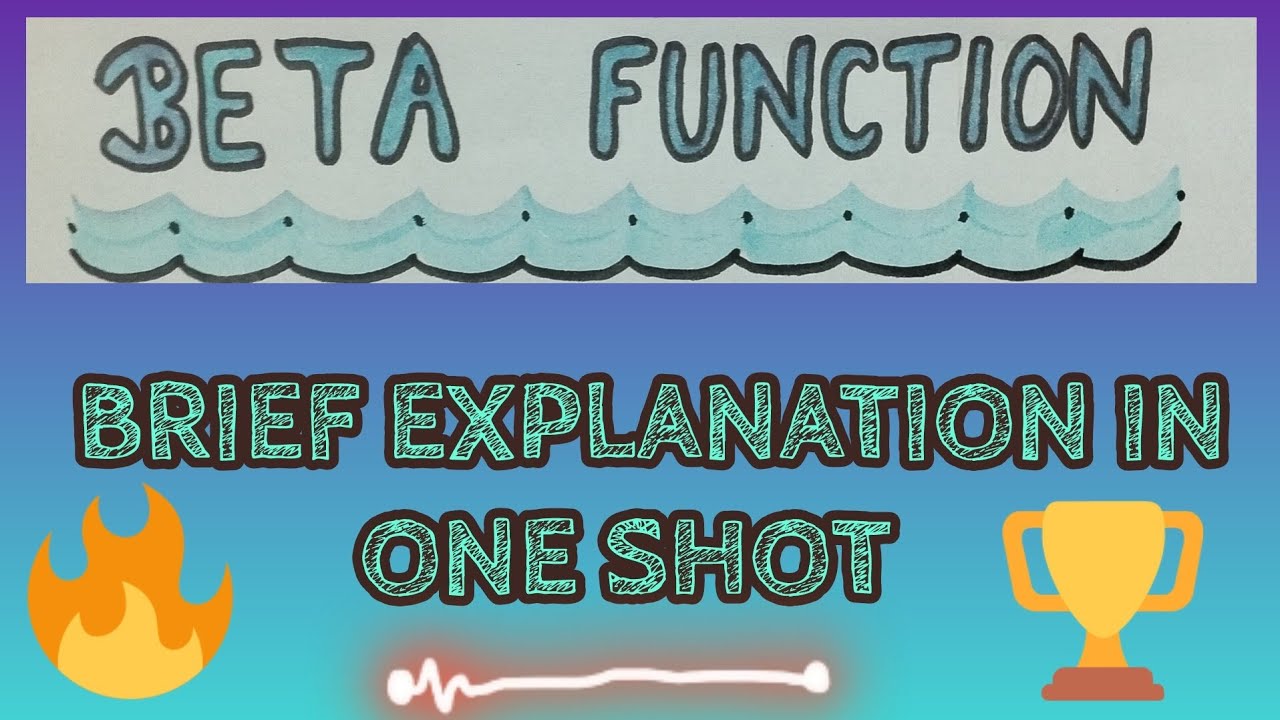 Beta Function | Beta function bsc 3rd year mathematics | #betafunction ...