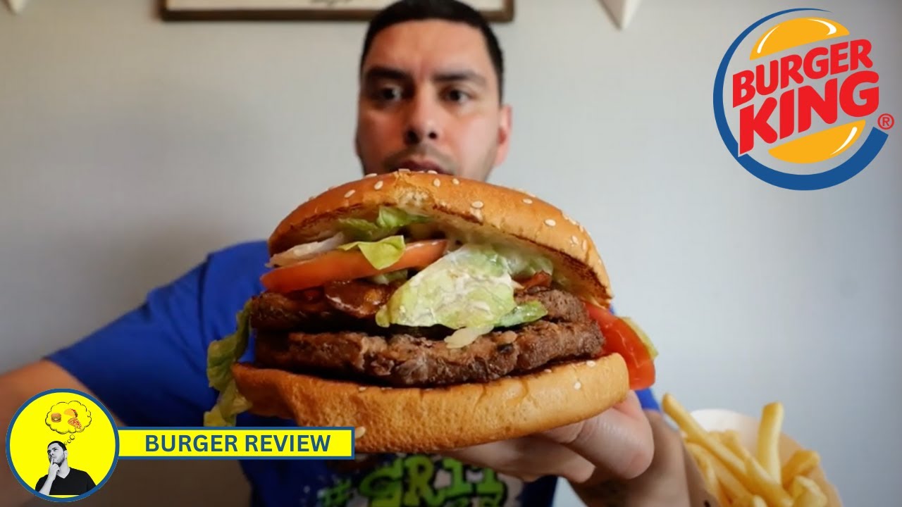 Burger Review - Burger King Texas Double Whopper - YouTube
