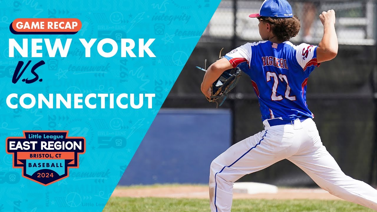 Game Highlights: Connecticut vs. New York | Little League Baseball ...