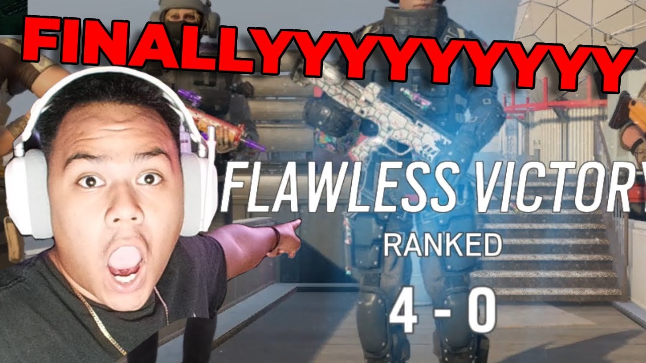 I FINALLY GOT MY FIRST WIN IN RAINBOW SIX SIEGE RANKED!!!!!!! - YouTube