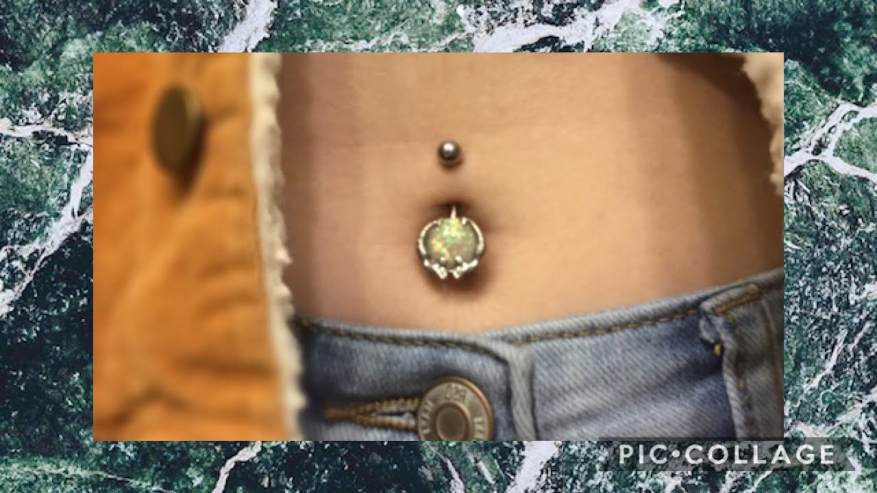 My belly ring collection|2020 - YouTube