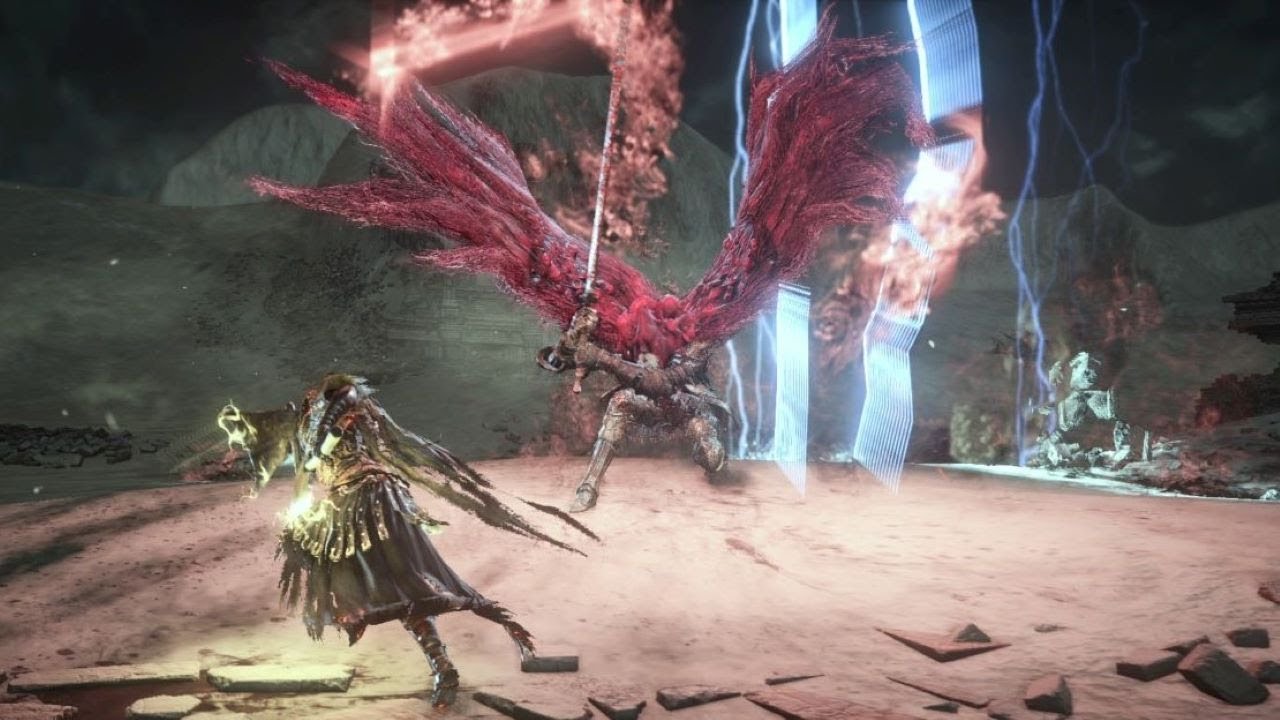 Slave Knight Gael Full Boss Fight NO-HUD-Darksouls III - YouTube
