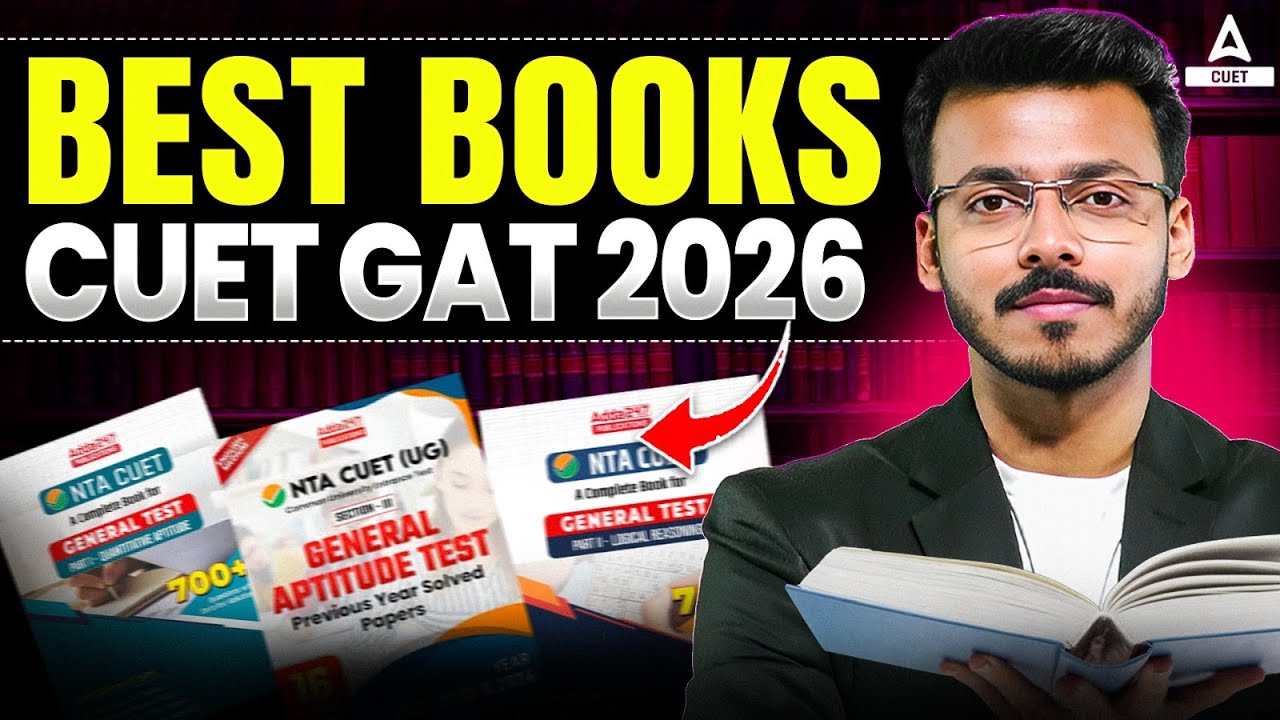 BEST BOOKS for CUET GAT 2026 | CUET General Aptitude Test Books | CUET ...