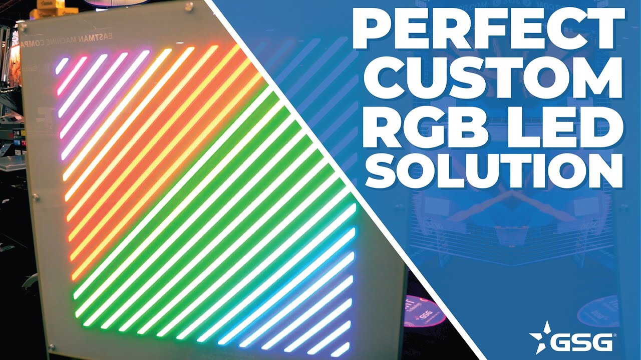 Street Wrap Flex Custom LED RGB Lighting From Principal LED - YouTube