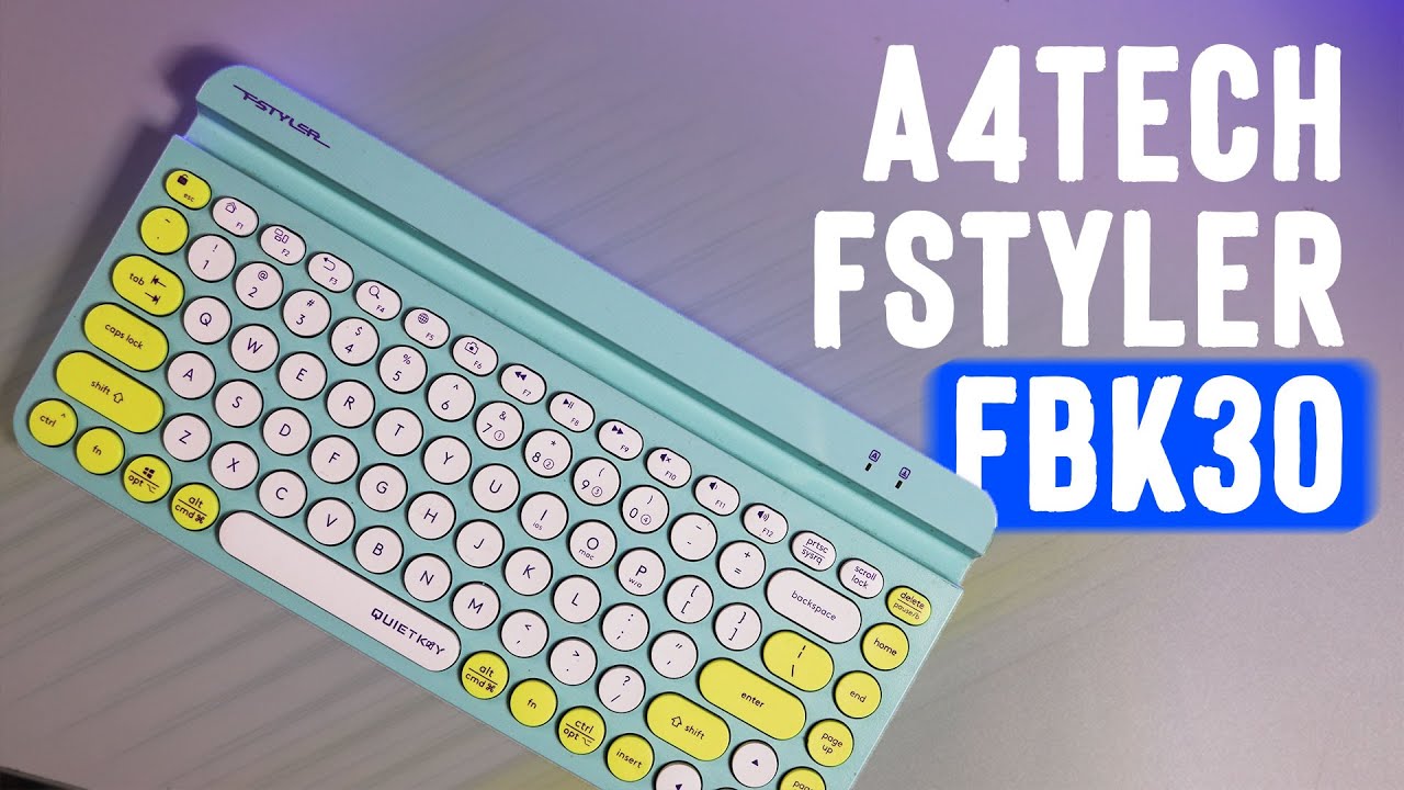 A4TECH Fstyler FBK30 Wireless Keyboard | Best Affordable Wireless ...