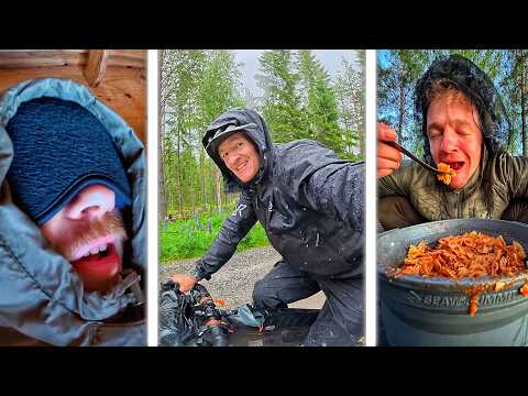 WOLKIG MIT AUSSICHT AUF WAHNSINN! - 1.600 KM BIKEPACKING IN DEN POLARKREIS - Teil 2
