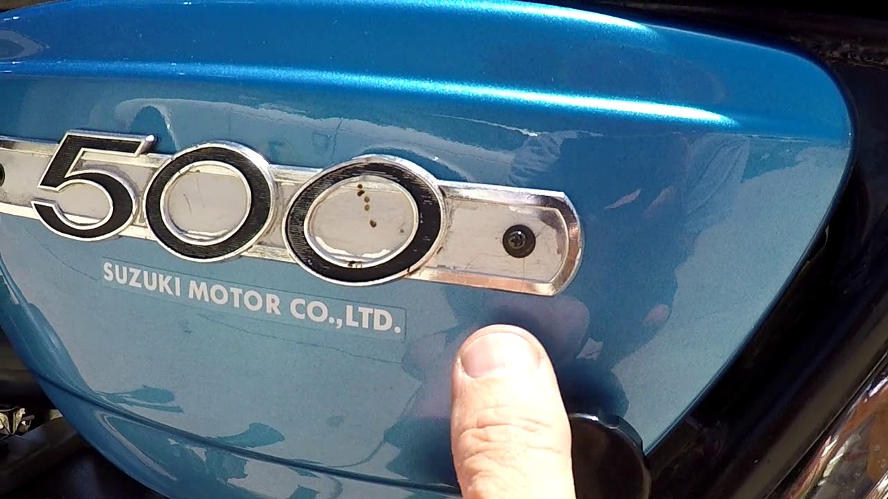 1971 Suzuki T500 Titan - YouTube