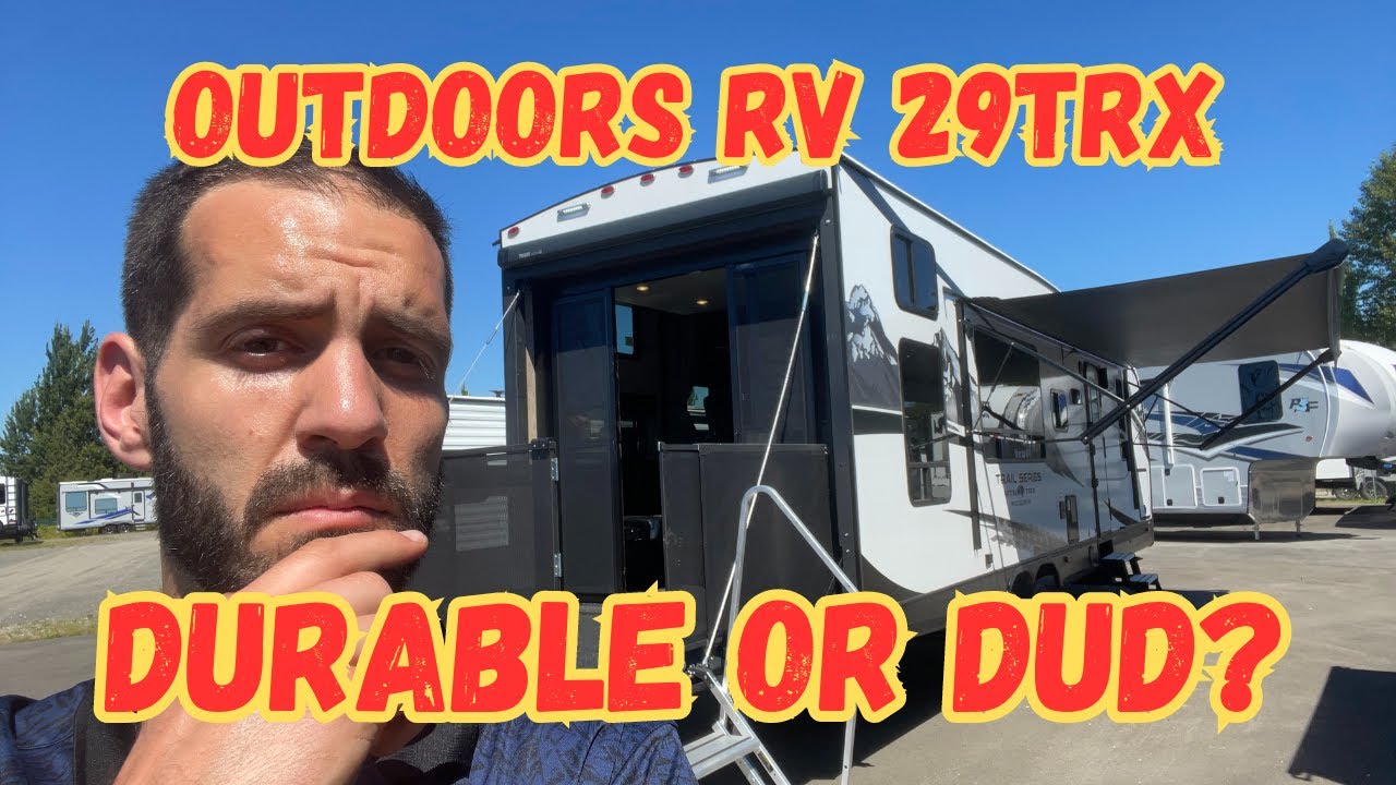Outdoors RV Toy Hauler 29TRX Full Tour - YouTube