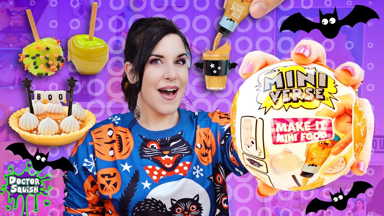 Spooky Minis! Make It Mini Food Halloween Edition Mini Verse - YouTube