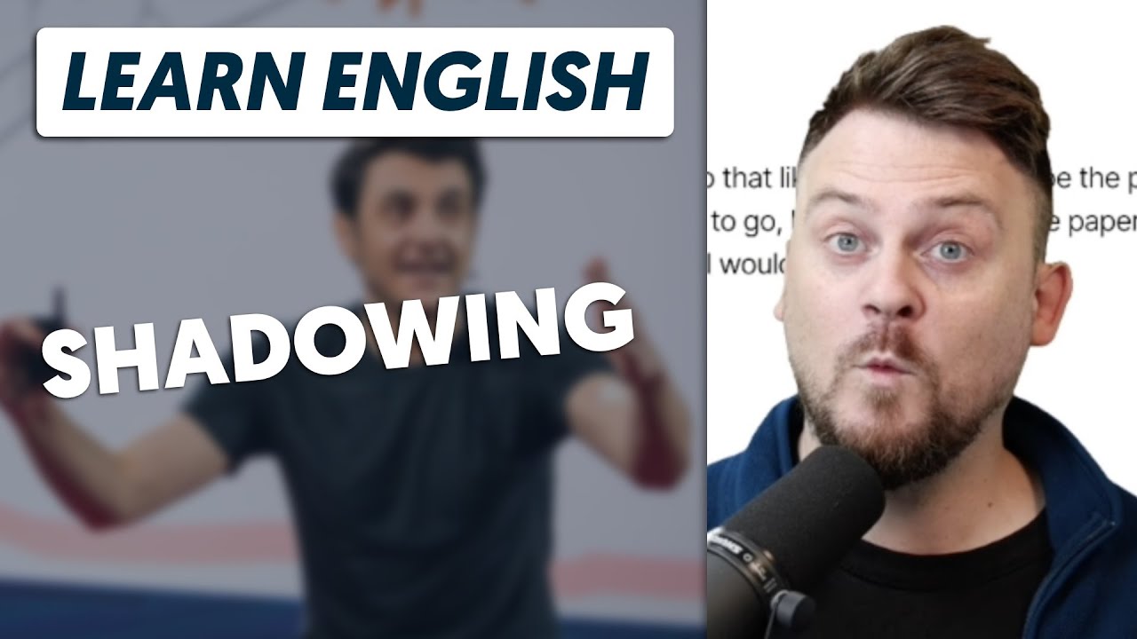 Improve Your Pronunciation with Shadowing Example Included - YouTube