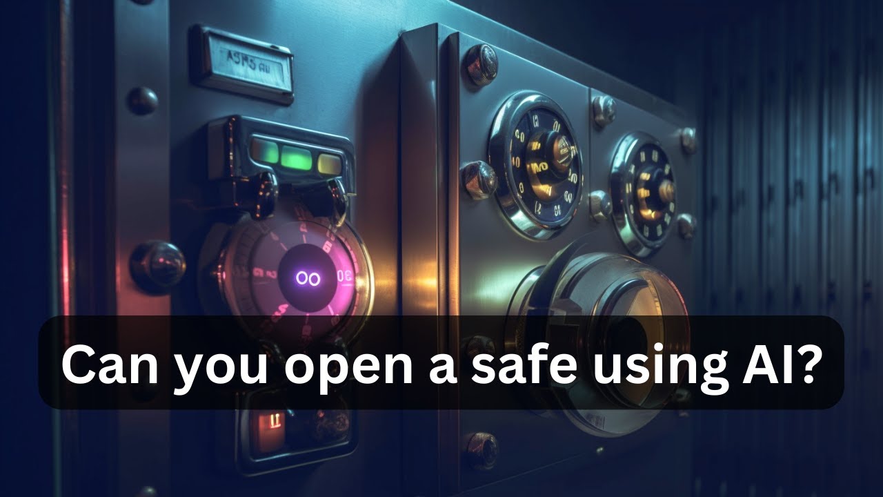 How to open a safe using AI - YouTube