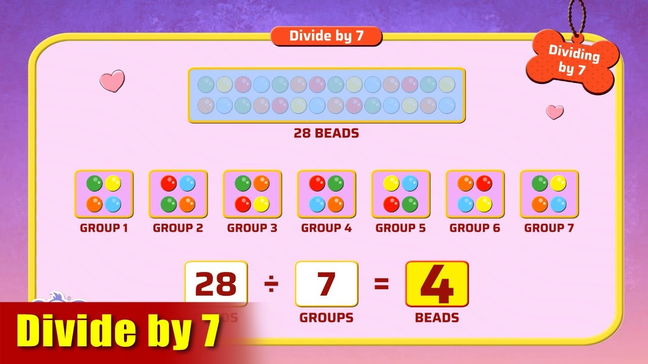 G3 - Module 7 - Exercise 1 - Divide by 7 | Appu Series | Grade 3 Math ...