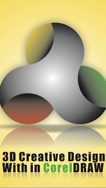 3D Creative Design in CorelDRAW | Advanced Graphic Design Tutorial #graphicdesign # ...