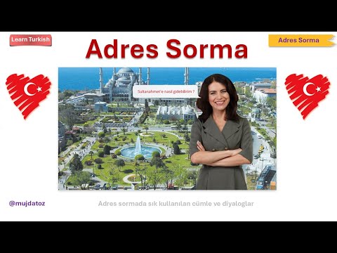 Adres sorma - запрос адреса - asking for address
