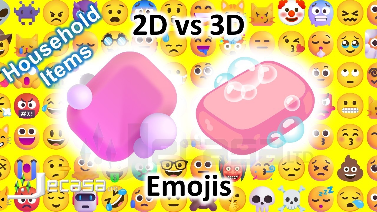 Emoji Meanings, 2D vs 3D Emojis, Part 41 - Household and Dishware Items ...