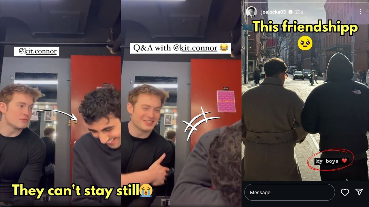 Kit Connor and Taheen Modak are an unserious duo🤣 But why is these men ...