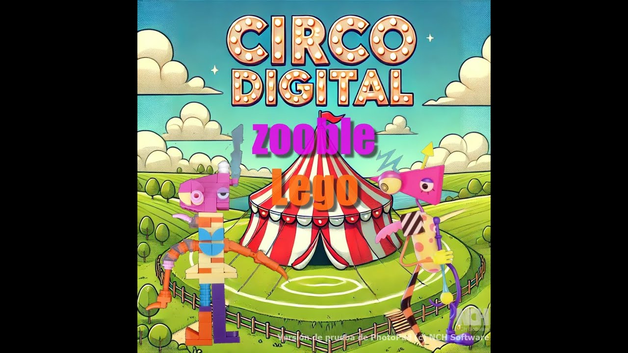 THE AMAZING DIGITAL CIRCUS, CONSTRUIMOS A ZOOBLE LEGO. - YouTube
