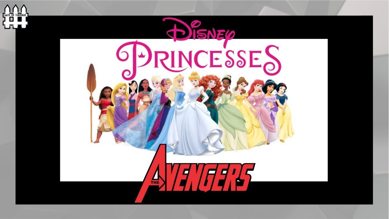 Disney Princess Avengers - YouTube