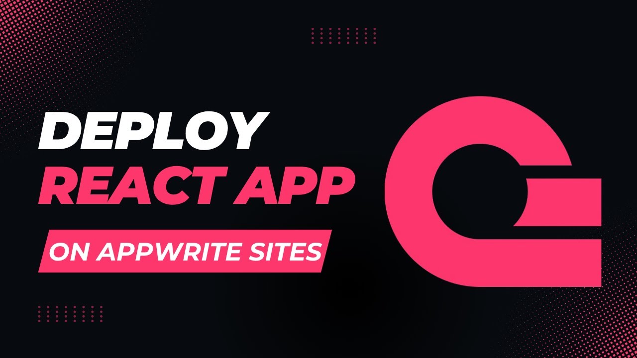How to Deploy a React Application on Appwrite Sites in Minutes - YouTube