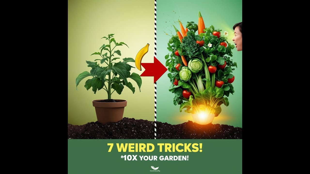 7 WEIRD Garden Tricks That 10X Your Yield! Did you know that? - YouTube