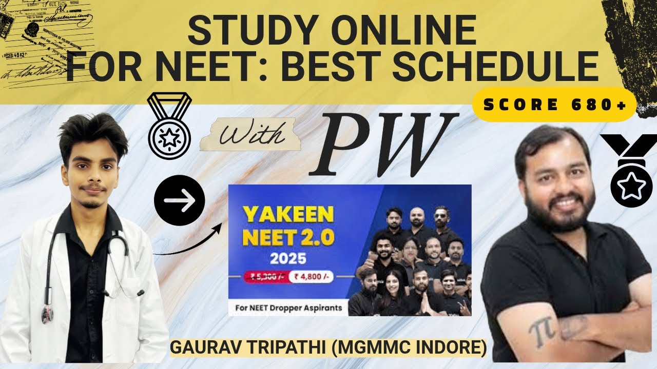 ⁠Effective Time Management for NEET Online Students : BEST TIMETABLE ...