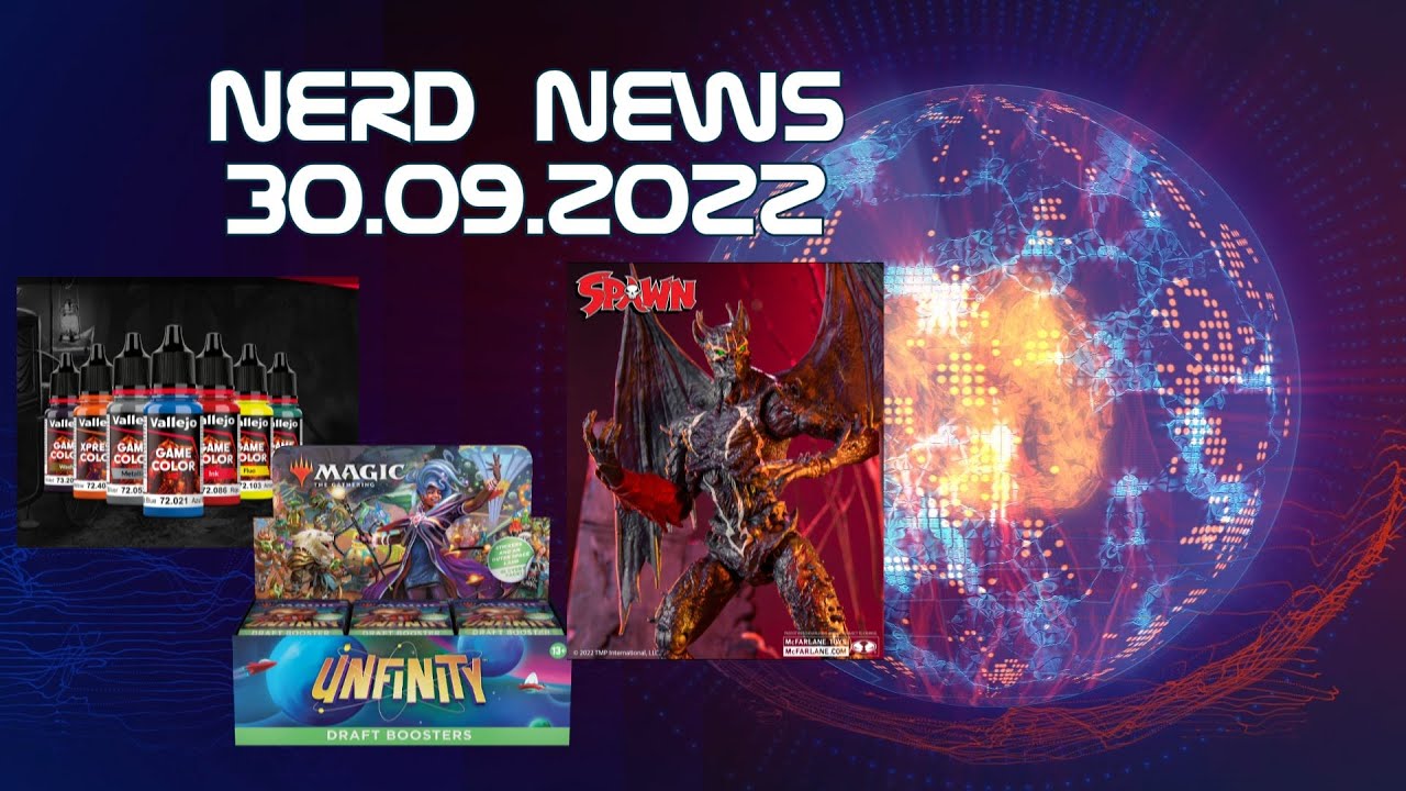 Nerd News 30.09.2022 - Vallejo Game Color - Spawn - Magic the Gathering ...