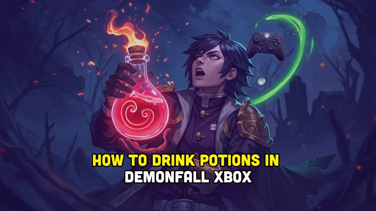 How To Drink Potions In Demonfall Xbox? - YouTube