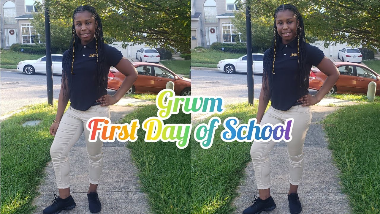'GRWM:FIRST DAY OF SCHOOL 2019*7th Grade* - YouTube