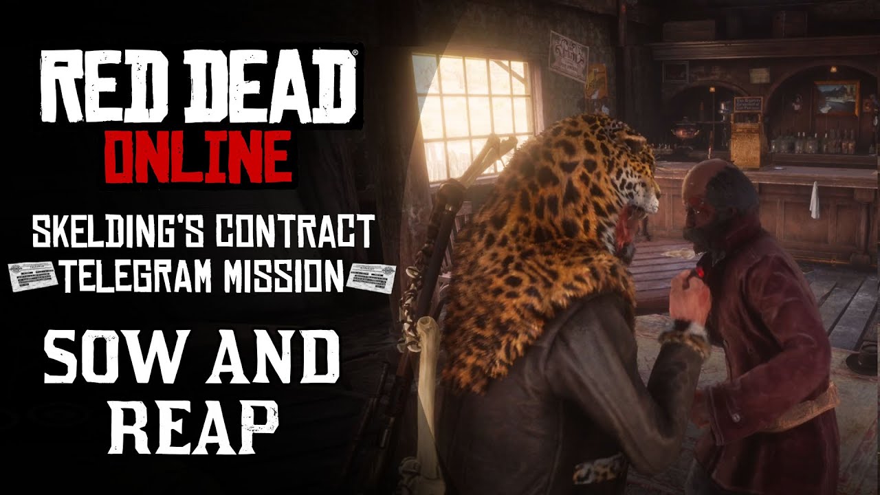 Red Dead Online: Telegram - Sow and Reap (Ruthless) [Skelding's ...