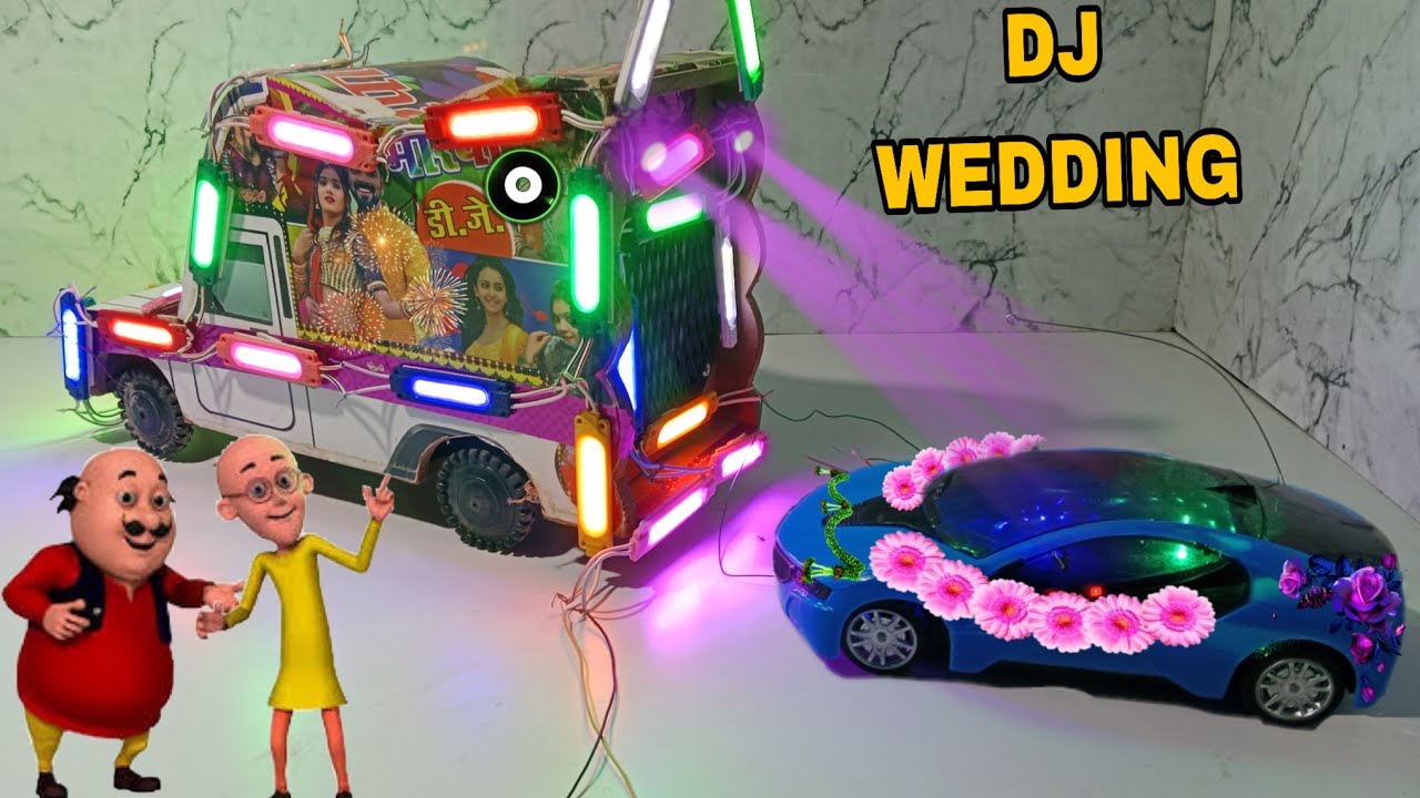 Mini stage making At-New Home How to make mini stage Dj toy mini truck ...