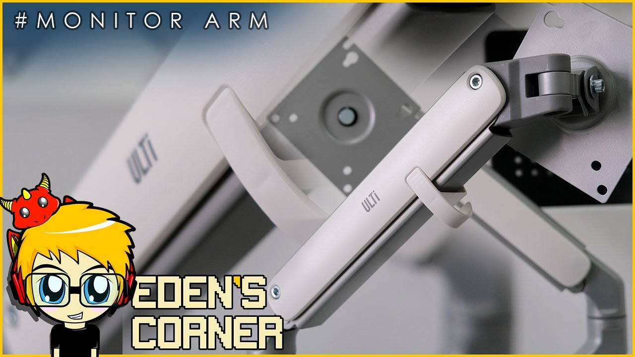 UlTi Revo Dual Monitor Arm T46 - Unboxing and Installation - YouTube
