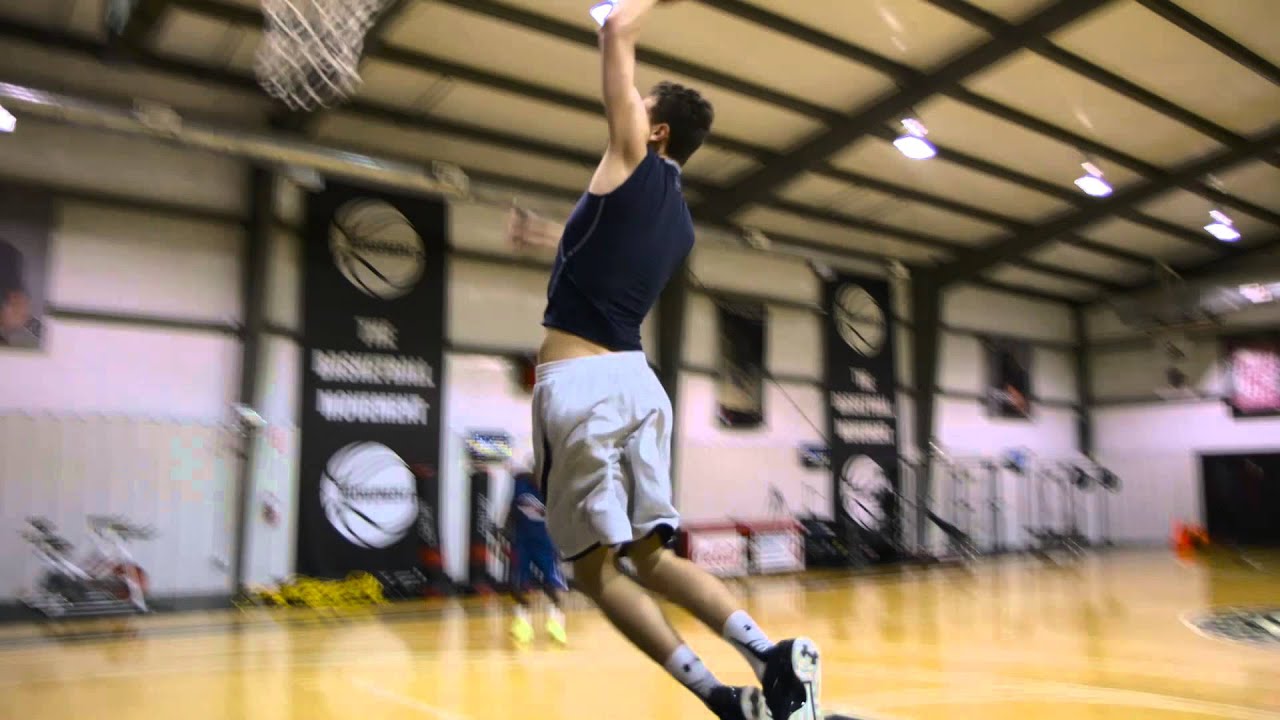 Zach Cameron making NBA post moves at The Basketball Movement - YouTube