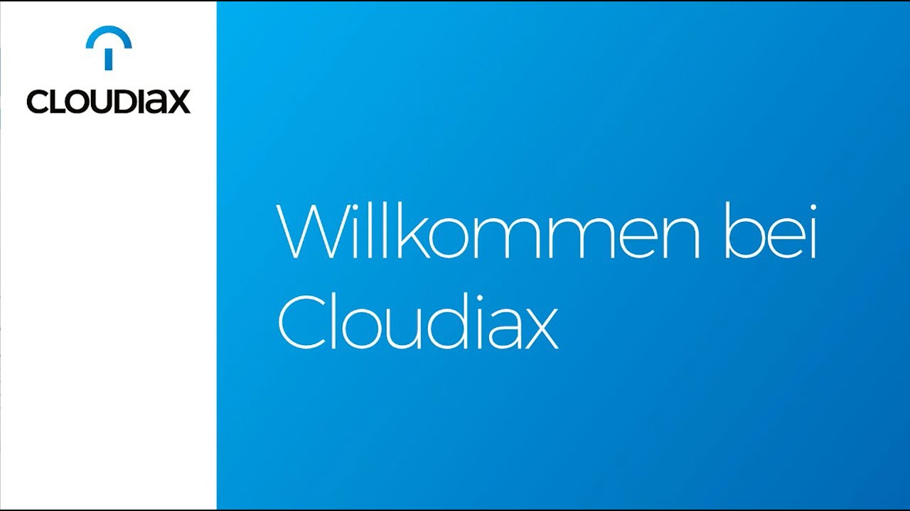Willkommen bei Cloudiax - YouTube